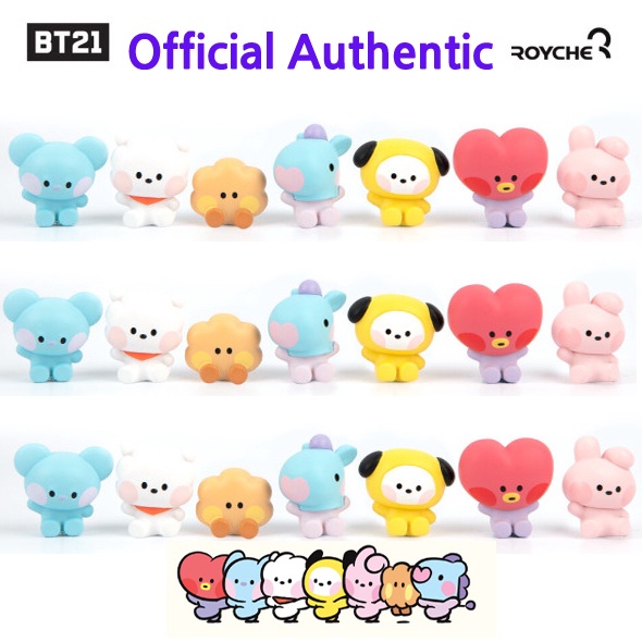 BTS BT21 Official Minini MONITOR FIGURE Authentic Goods | Shopee Malaysia