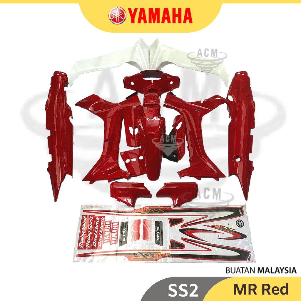 YAMAHA SS2 Body Cover Set Color Parts Sticker Stripe Coverset SS 2 Two ...