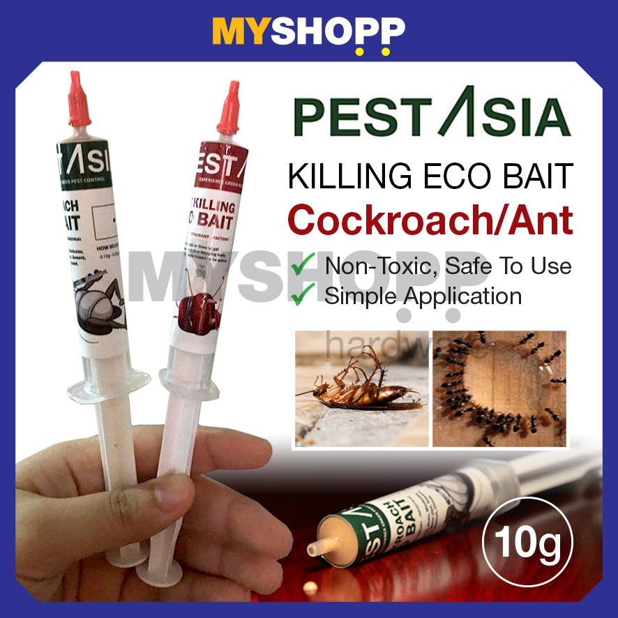 Pest Asia ANT/COCKROACH Eco Gel Bait | ANT/ROACH KILLER 蚂蚁蟑螂杀手蚂蚁药蟑螂药 Racun Semut/Lipas | 10G ...