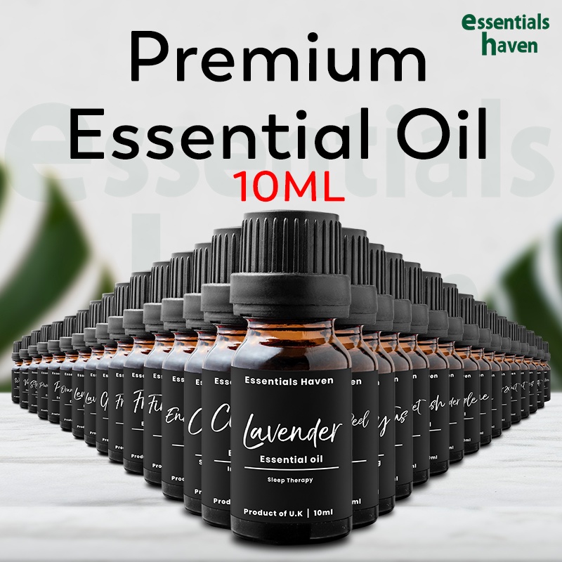 (Buy any 3 @ RM 56.70)Premium Essential Oil 10ml (Essentials Haven ...