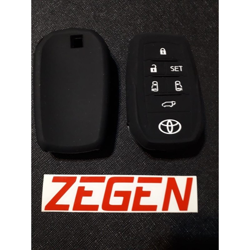 Silicone remote key case smart key new toyota alphard vellfire | Shopee ...