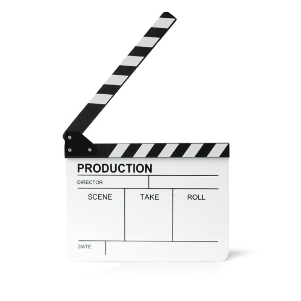 Professional Acrylic Video Slate board Action Clapper board English ...