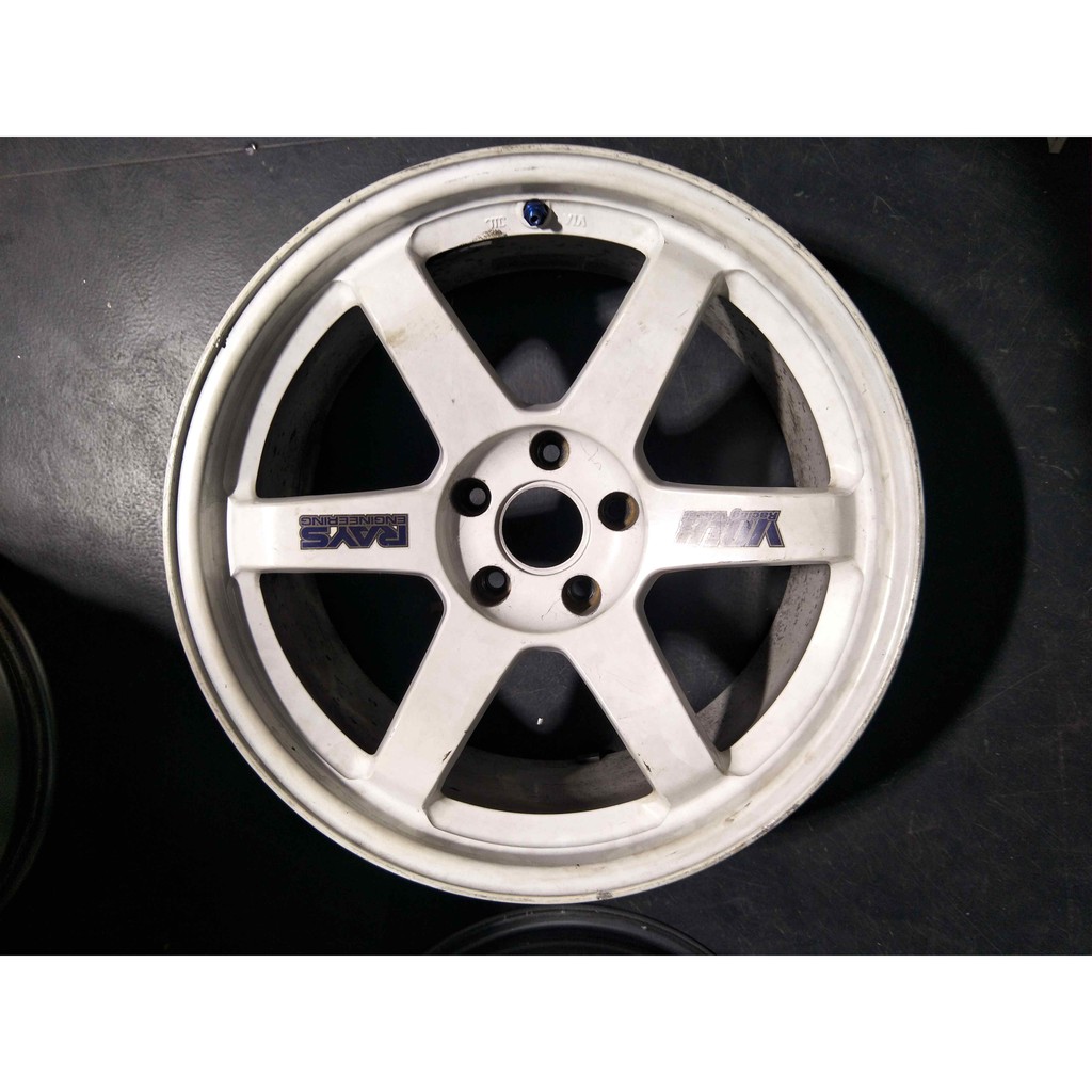 RAYS TE37 VOLK RACING RIMS 6 SPOKE WHEELS 2PCS 18X9.5J ET12 | Shopee ...