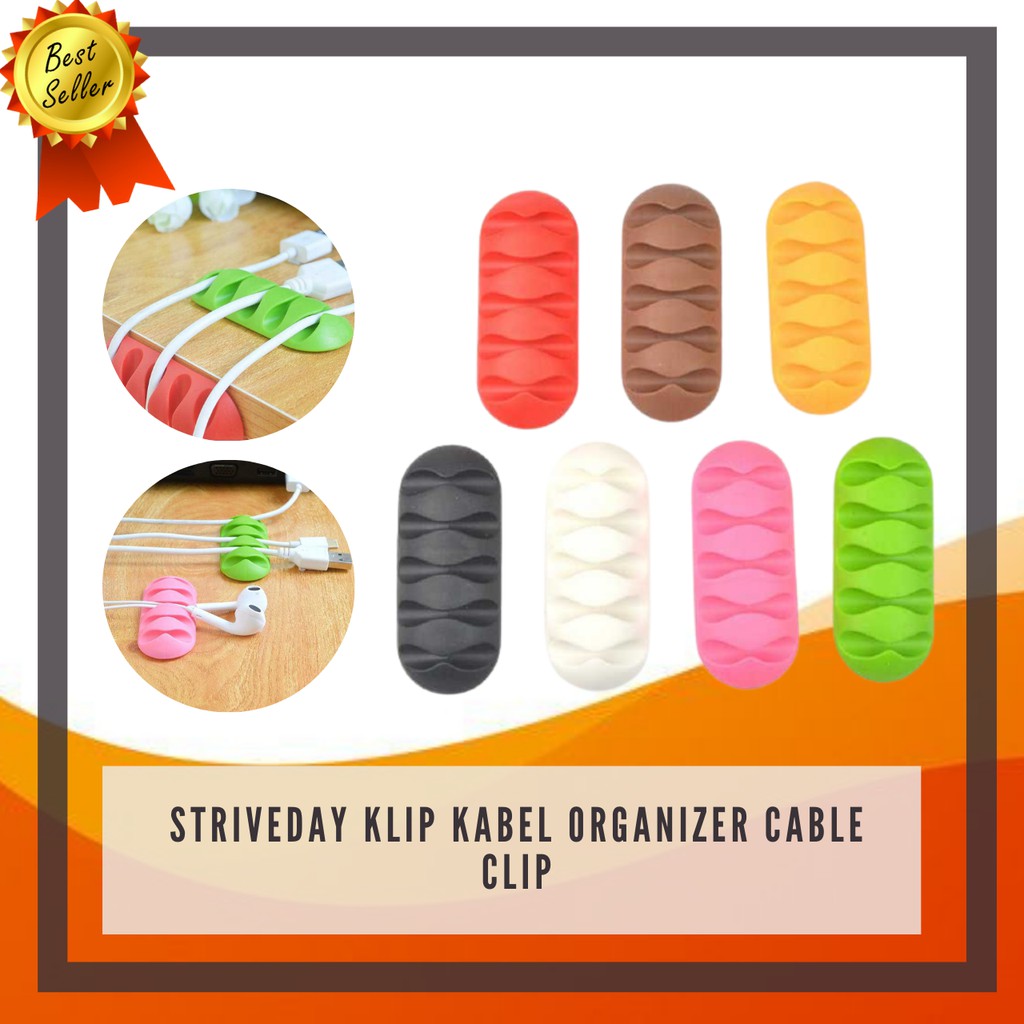 Cable Clips / Cable Clips / Cable Clips / Usb Clips | Shopee Malaysia