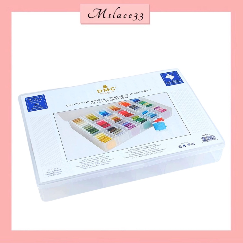 Embroidery Thread Organizer / Storage Box Original DMC 6118/ DMC ...