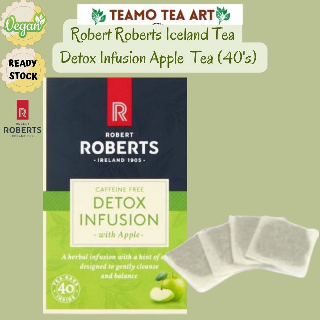 🍃TEAMO TEA ART🍃Robert Roberts Detox Infusion (40 Teabags) | Shopee Malaysia