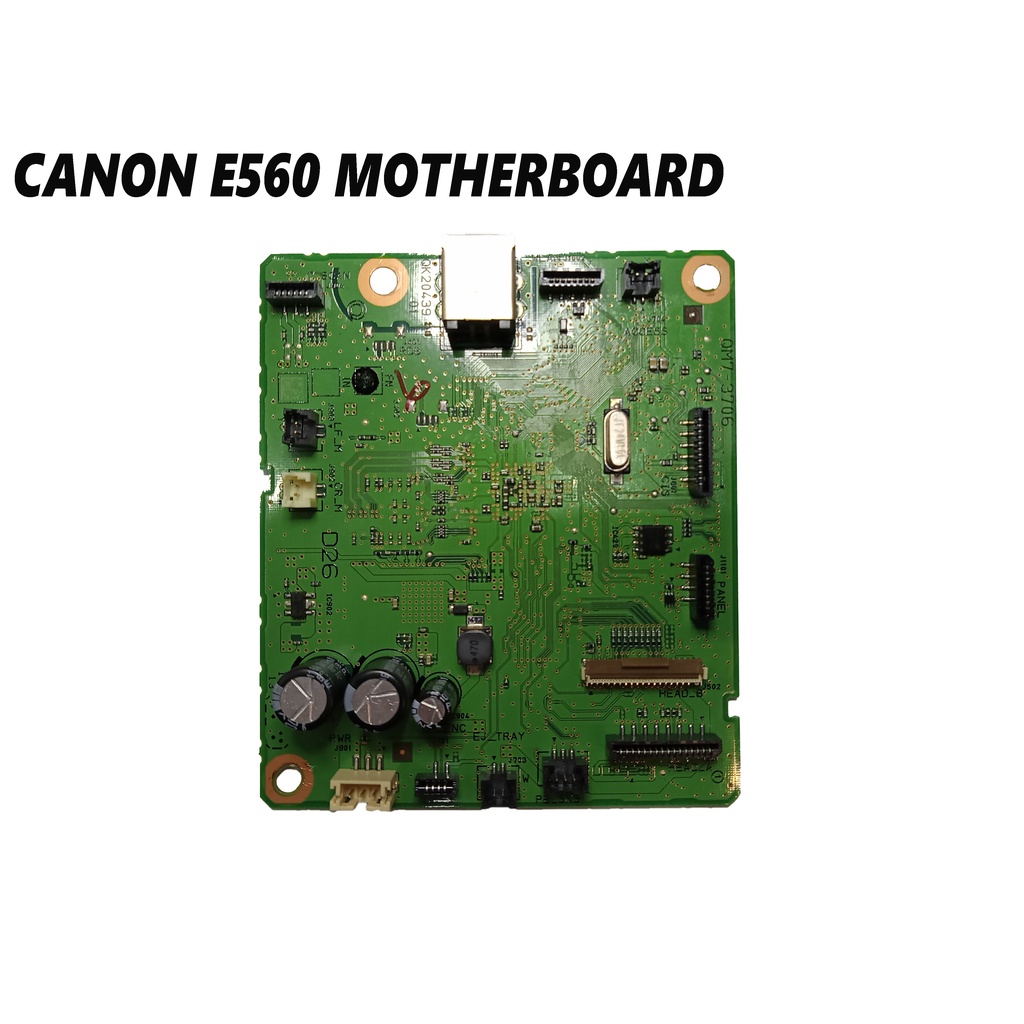 Canon Pixma E560 D26 Motherboard With Counter Free (QM7-3706) | Shopee ...