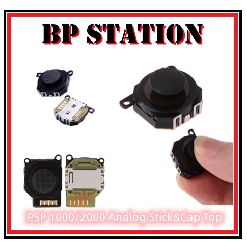 Ready Stock SONY PSP 1000/2000 Analog Stick With Cap Top Cover 3D ...