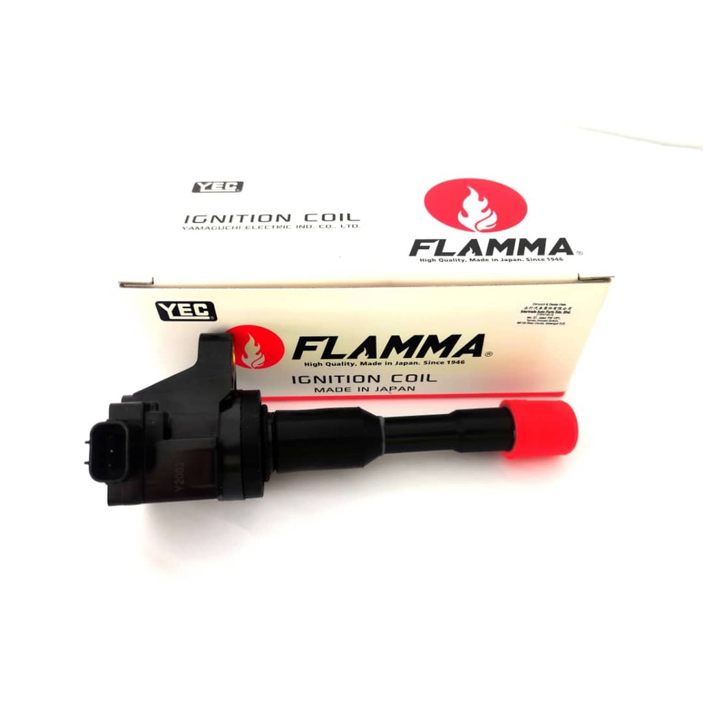 IGC-607F FLAMMA YEC IGNITION PLUG COIL FOR HONDA CITY SEL IDSI | Shopee ...
