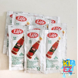 LIFE SACHET CHILLI 🌶️ EX (24/03/26) / TOMATO SAUCE 10G 🍅 EX (13.11.25 ...
