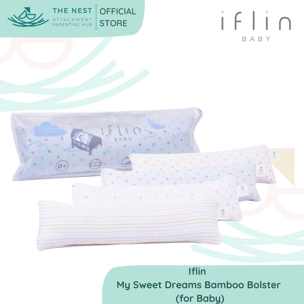 Iflin My Sweet Dreams Bamboo Bolster (for Baby) | Shopee Malaysia