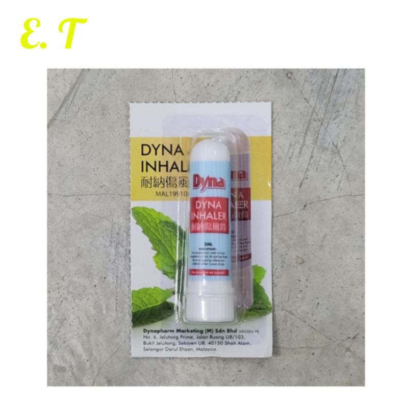 Dyna Inhaler Nasal Relief Mint Nose Clear 2ml ET | Shopee Malaysia