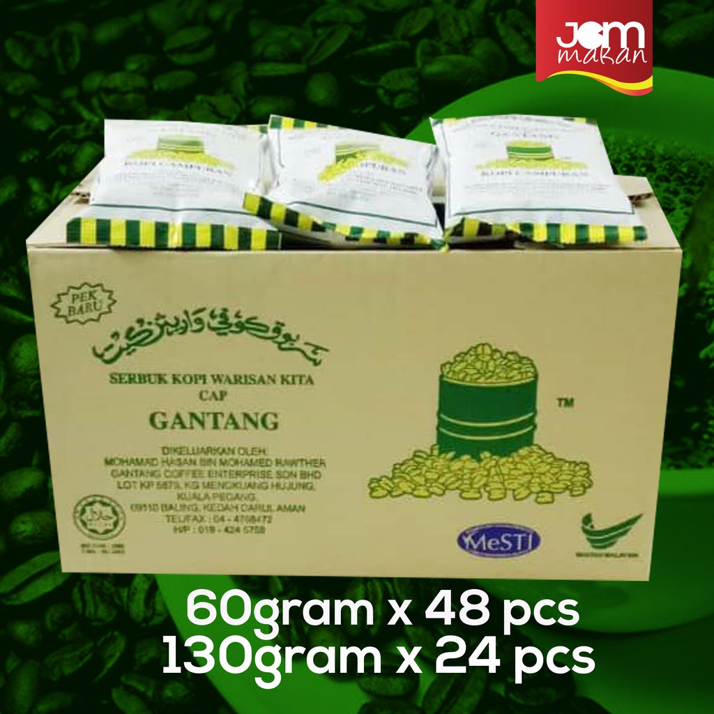 Borong Kopi Kedah Cap Gantang 100grm (halus) | Shopee Malaysia