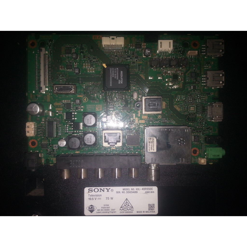 SONY KDL-48R550C TV MAIN BOARD ORIGINAL GENUINE MAINBOARD | Shopee Malaysia