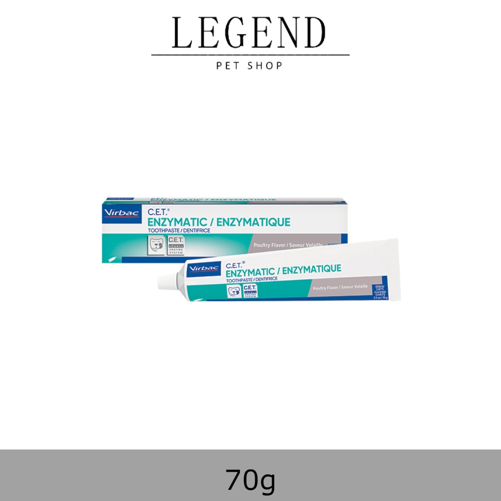 Virbac C.E.T Enzymatic Toothpaste 70g | Shopee Malaysia