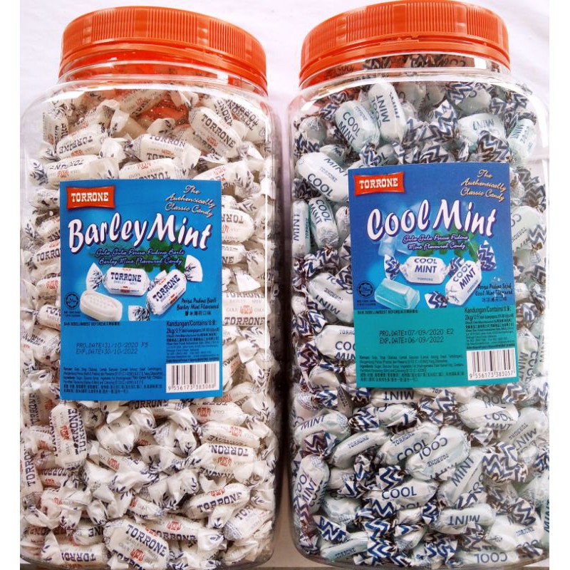 2kg Torrone Barley Mint / Cool Mint / Gula Gula Candy | Shopee Malaysia