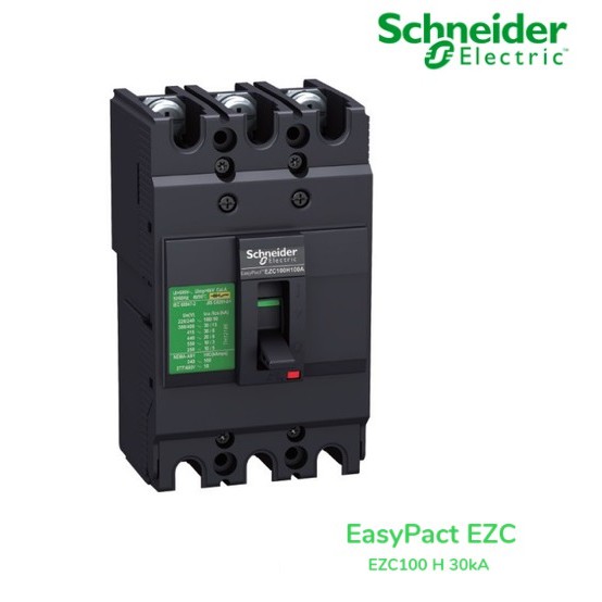 SCHNEIDER MCCB 30kA 3 Poles EasyPact EZC100H 32A 40A 50A 63A 80A 100A | Shopee Malaysia