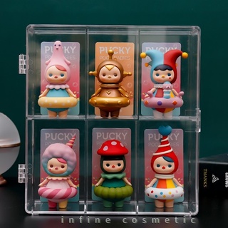 Doll Toy Pop Mart Display Box Rack Box Storage Transparent Dustproof ...