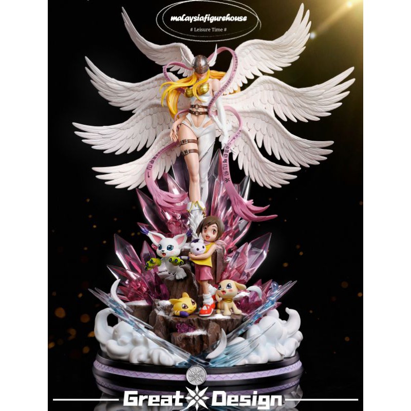 🔥PRE ORDER🔥 DIGIMON EVOLUTION OF ANGEWOMON CUSTOM MAKE GK RECAST RESIN FIGURE STATUE MODEL数码宝贝 ...