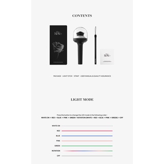THE ROSE - OFFICIAL LIGHT STICK LIGHTSTICK SEALED | Shopee Malaysia