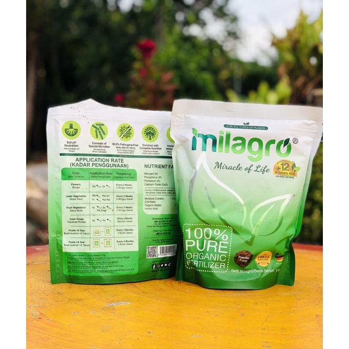 milagro baja organic baja tumbuhan | Shopee Malaysia
