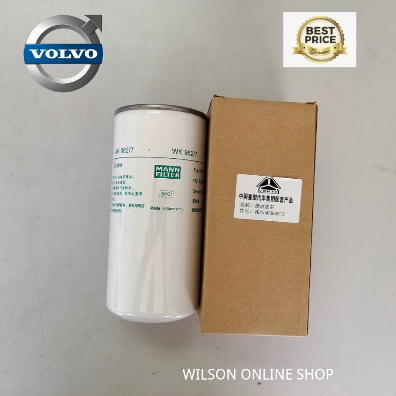 Volvo FM12 Version 2 Diesel/Fuel filter WK962/7 | Shopee Malaysia