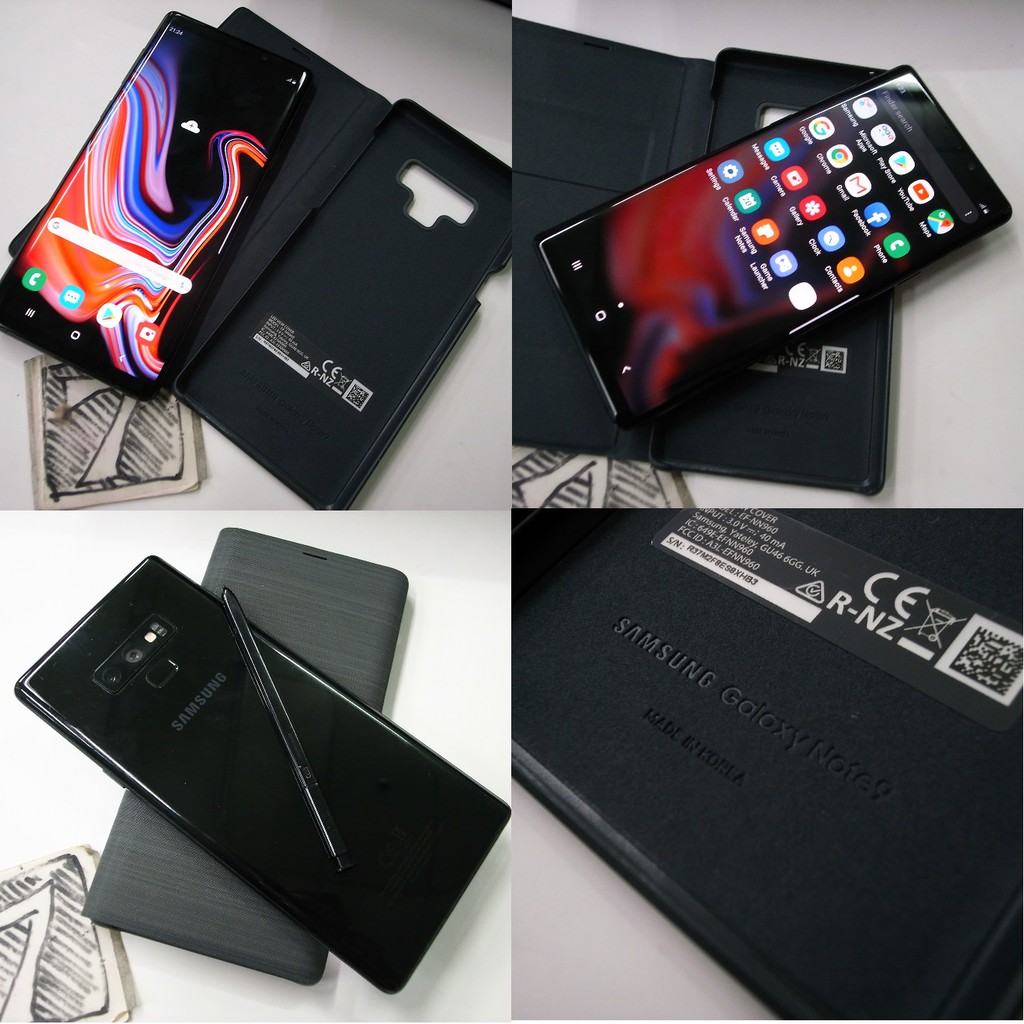 Samsung Galaxy Note 9 Midnight Black + LED View Cover Rm1450 | Shopee ...