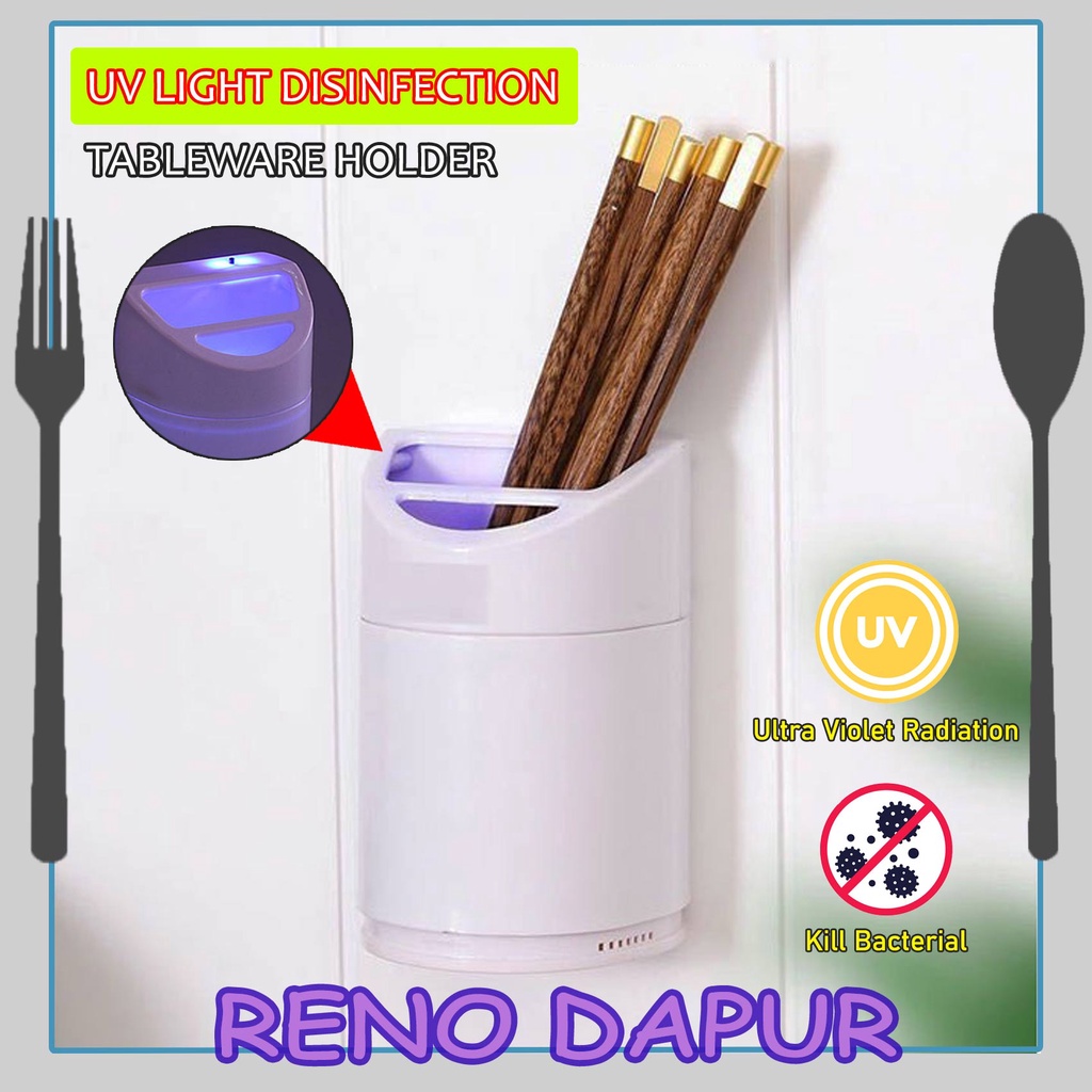 Chopstick Holder UV Sterilizer Knife Holder Spoon Cutlery Holder Kill ...