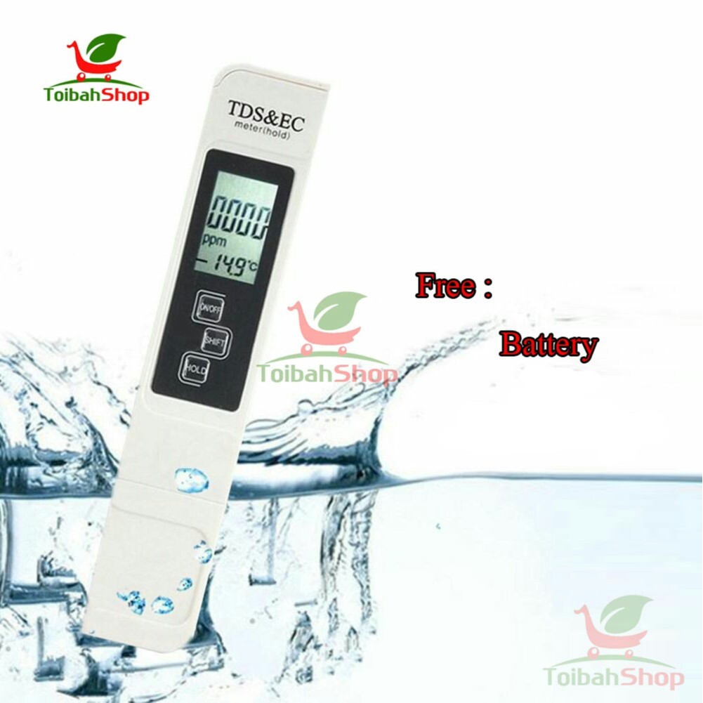 EC METER Malaysia Ready Stock TDS 3 in 1 Digital TDS EC PPM Tester ...