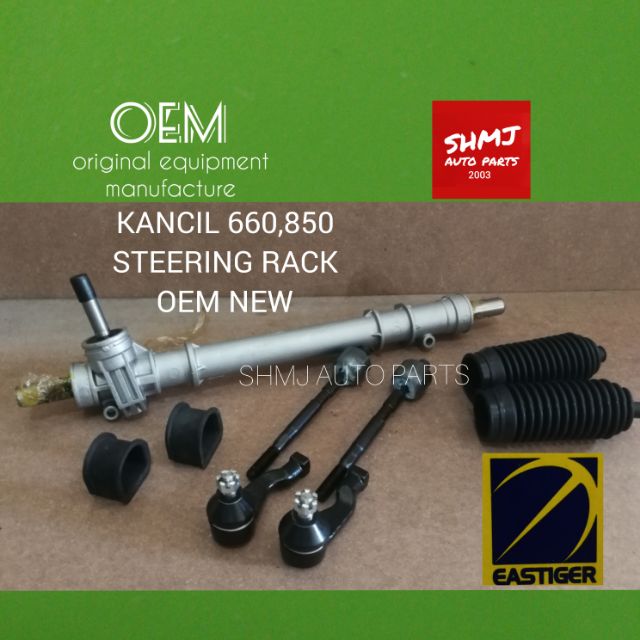 Kancil 660,850 new steering rack a box come with 1 strg rack, 2 strg ...