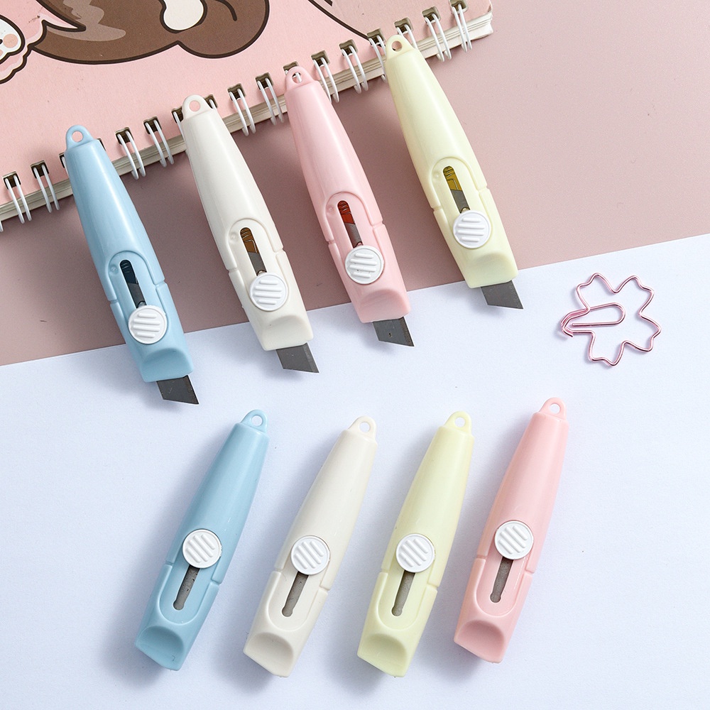 Ins Simple Creative Whistle Utility Knife Retractable Portable Mini ...