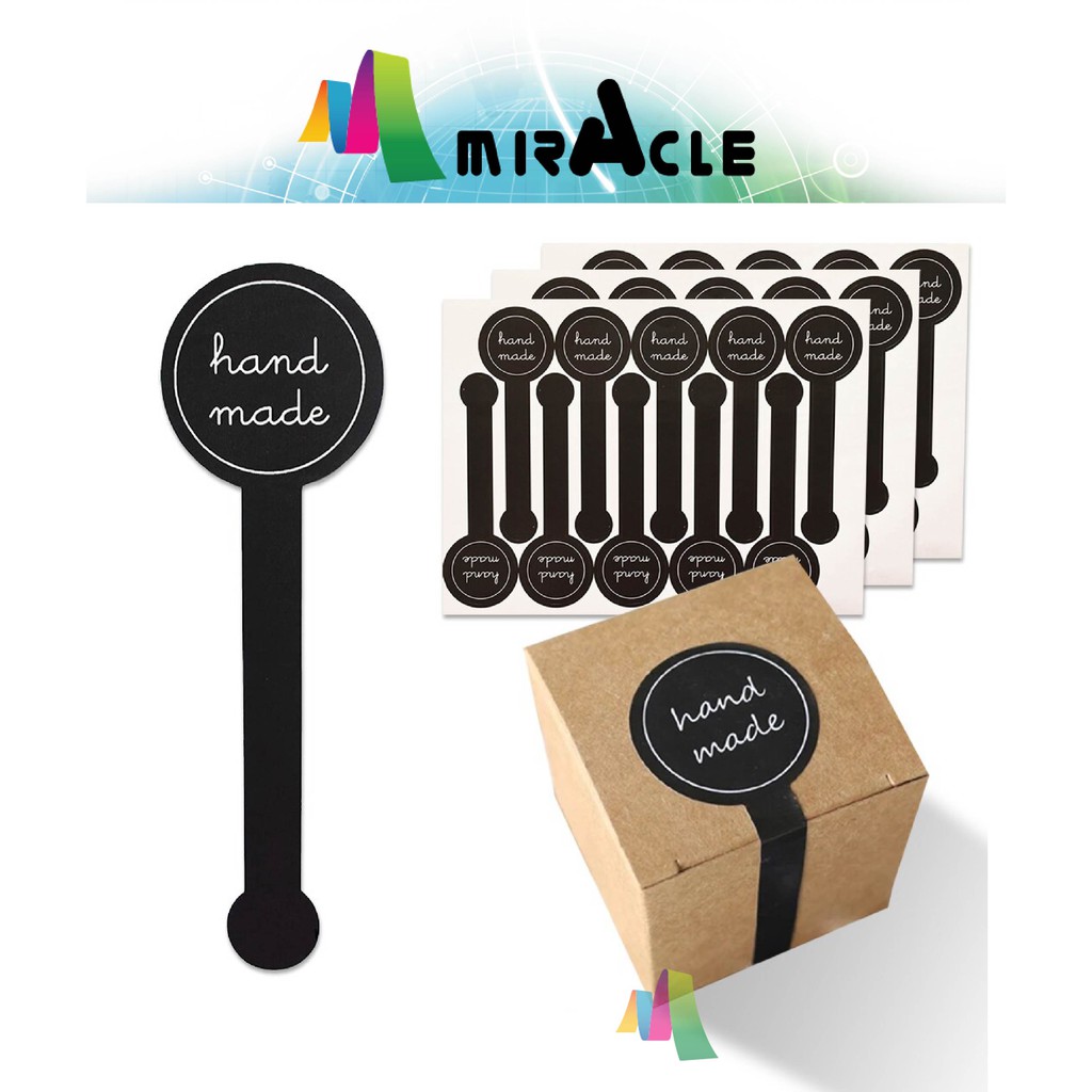 Stickers Handmade Stickers Cake Packaging Sealing Labels/ Sticker ...