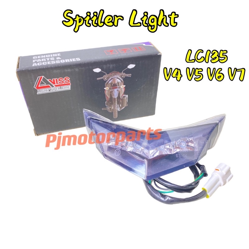 LC135 New LC 135 V4 V5 V6 V7 (Original Viss) Rear Spoiler Light L Bar ...