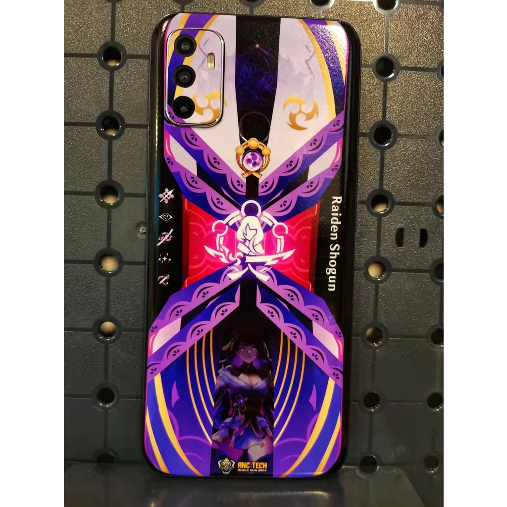 (Phone Skin All Phone Model) Genshin Impact Gaming Skin Phone Wrap ...