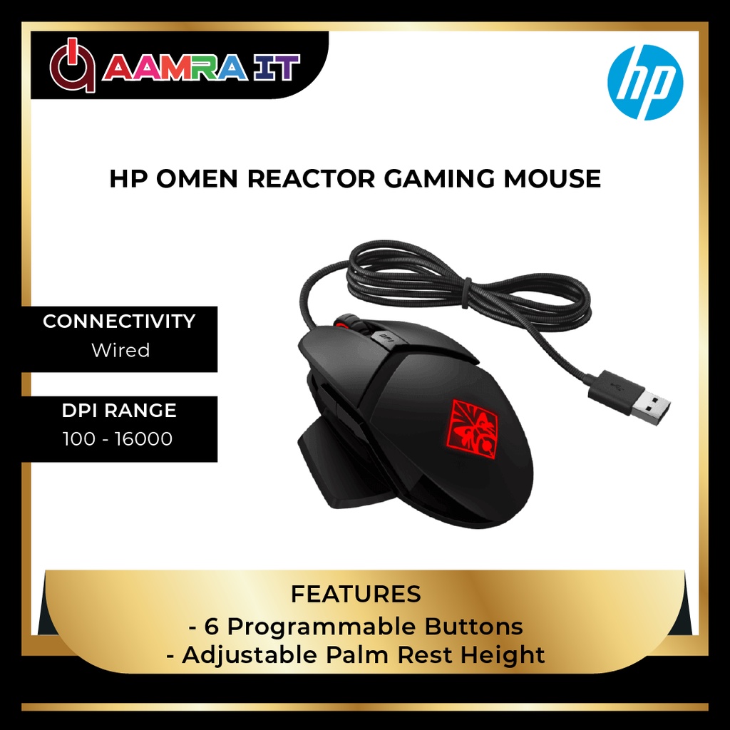 Hp Omen Reactor Gaming Mouse Shopee Malaysia