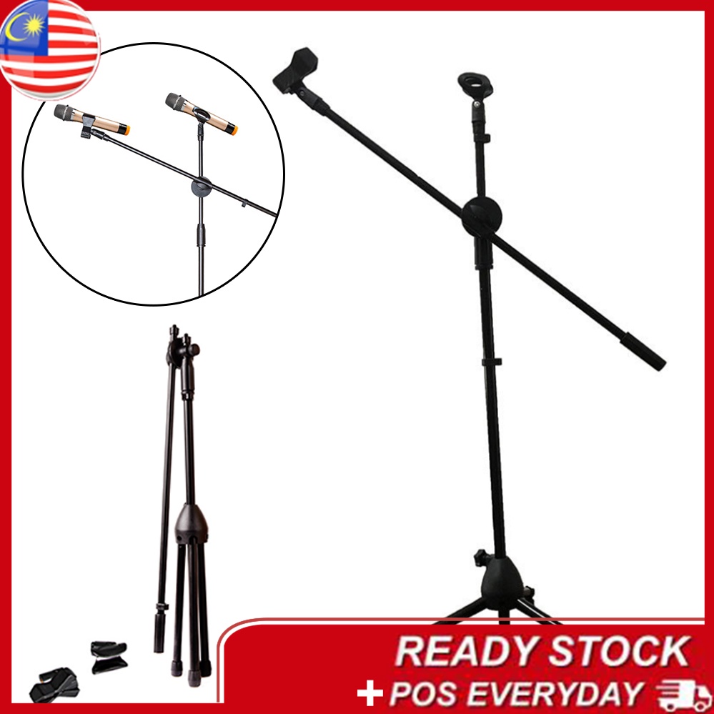 Mic Stand Stage Microphone tripod Professional Adjustable Swing Boom ...