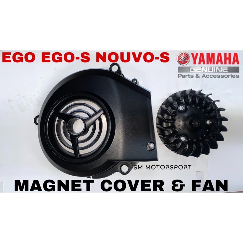 EGO EGO-S NOUVO-S MAGNET COVER & FAN YAMAHA 100% ORIGINAL HLY | Shopee ...