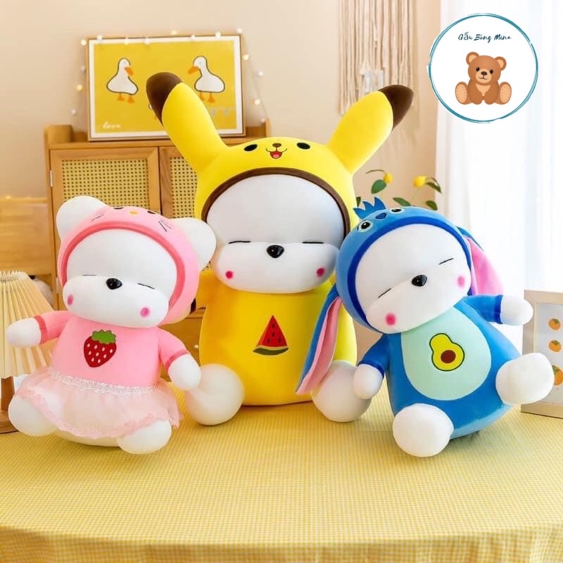 Soft Mashimaro Rabbit Teddy Bear - Mina Teddy Bear | Shopee Malaysia