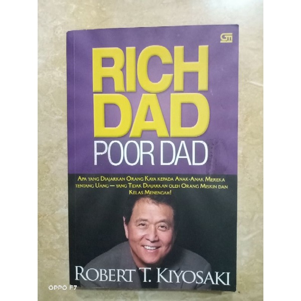 Original BOOK RICH DAD POOR DAD what taught RICH people to children who ...