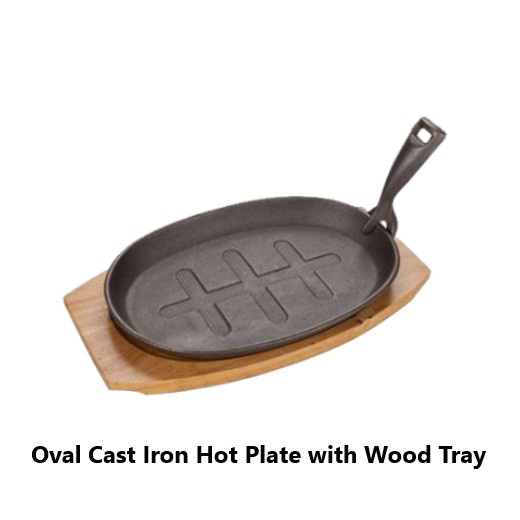 Iron Hot Plate With Clipper / Sizzling Hot Plate / Hot Plate Clipper ...
