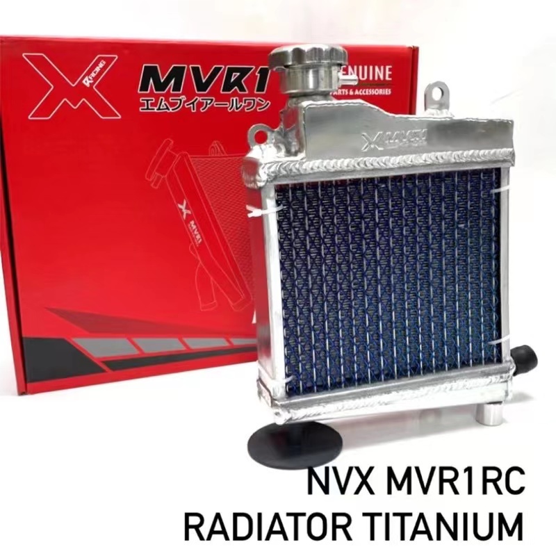 MVR1 RACING RADIATOR TITANIUM ( Y16 / VF3 / RS150 / ADV150 / LC135 ) RC ...