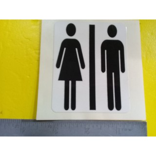 Body Sticker / Stripe / STIKER Stickers, Logos & Emblems 0142A TOILET ...