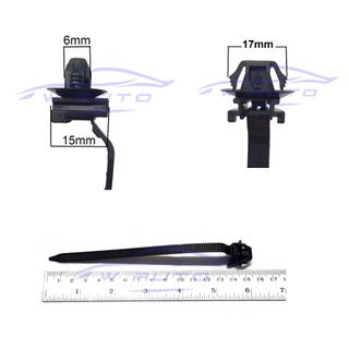 Genuine Center 10pcs Cable Clips Mitsubishi Ties Assembly Clip MU800001 ...