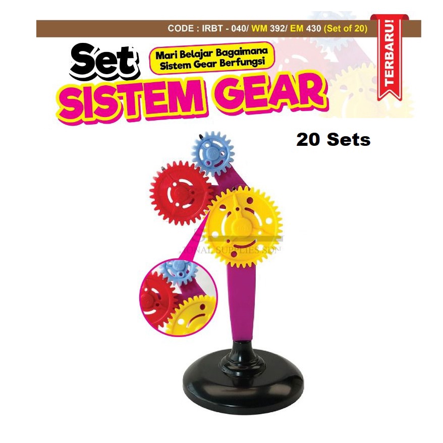 Set Sistem Gear (20 sets) RBT Tahun 6 | Shopee Malaysia