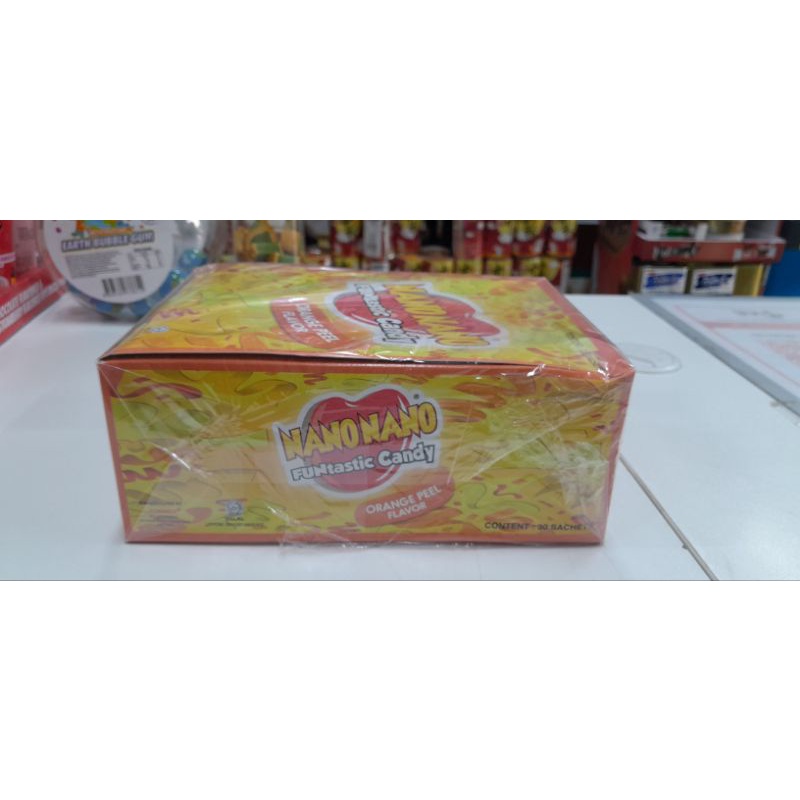 NANO NANO FUNTASTIC CANDY BUNDLE BOX ORANGE PEEL FLAVOUR (12.5G X 30 ...