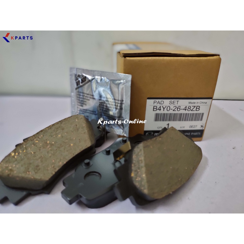 REAR BRAKE PAD (ORIGINAL) MAZDA 3 2.0 SKYACTIV 2014-2018 > B4Y0 26 48ZB ...