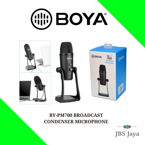 BOYA BY-PM700 Professional Broadcast Condenser Studio Microphone for ...