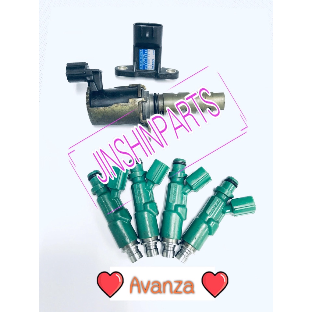 (USED) Injector 12 Hole Toyota Vios 1.5 Fit Myvi Alza Avanza Map Sensor ...