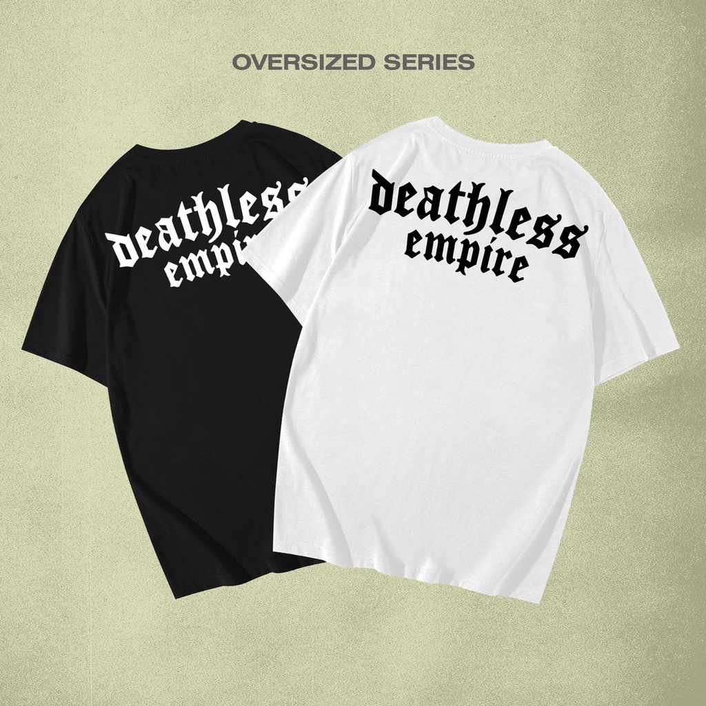 Deathless OVERSIZE T-SHIRTS | Carterov | Oversize BASIC SERIES | Shopee ...