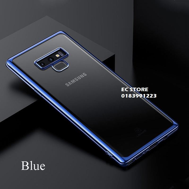 Samsung Galaxy Note 9 Silicon TPU Bumper Transparent Clear Case ...